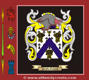 MacMasters family crest and meaning of the coat of arms for the surname ...